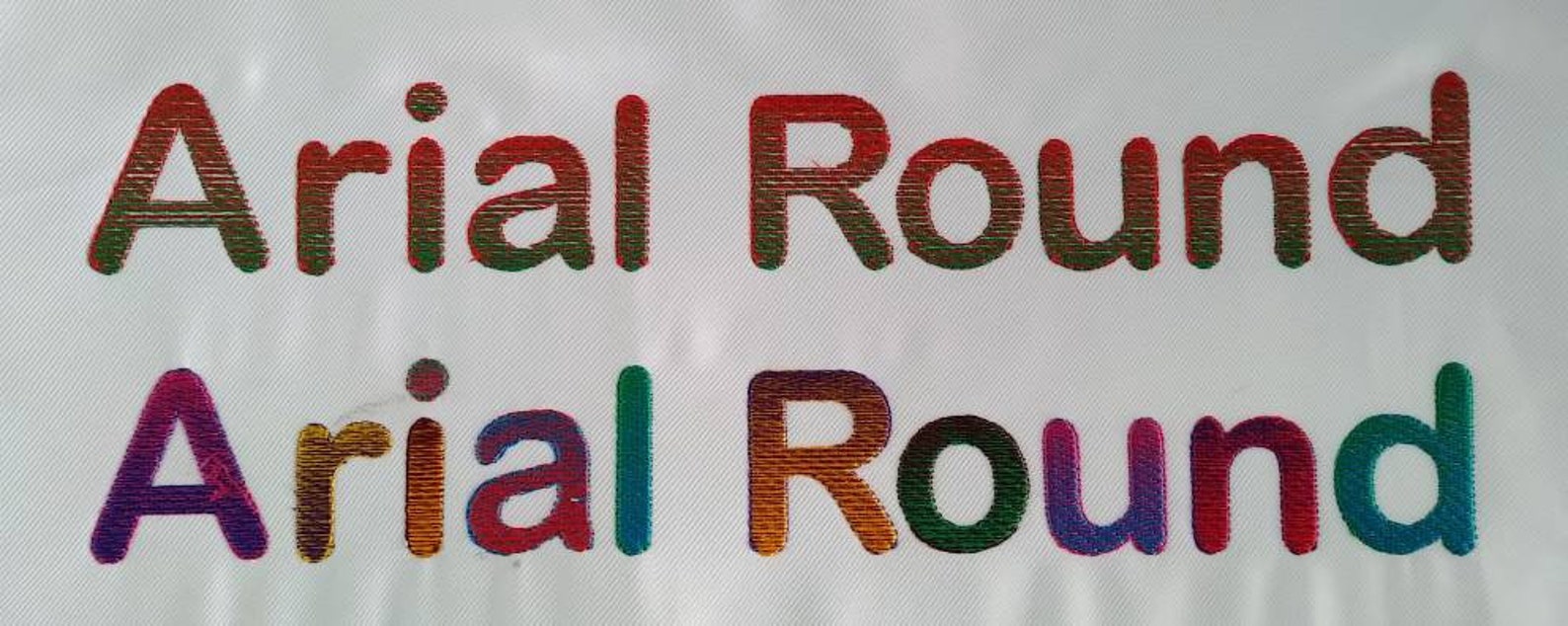 Arial Round Blending Embroidery Fonts Machine Embroidery - Etsy