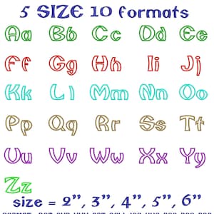 Columbo Applique Font Embroidery Designs Machine Embroidery Designs ...