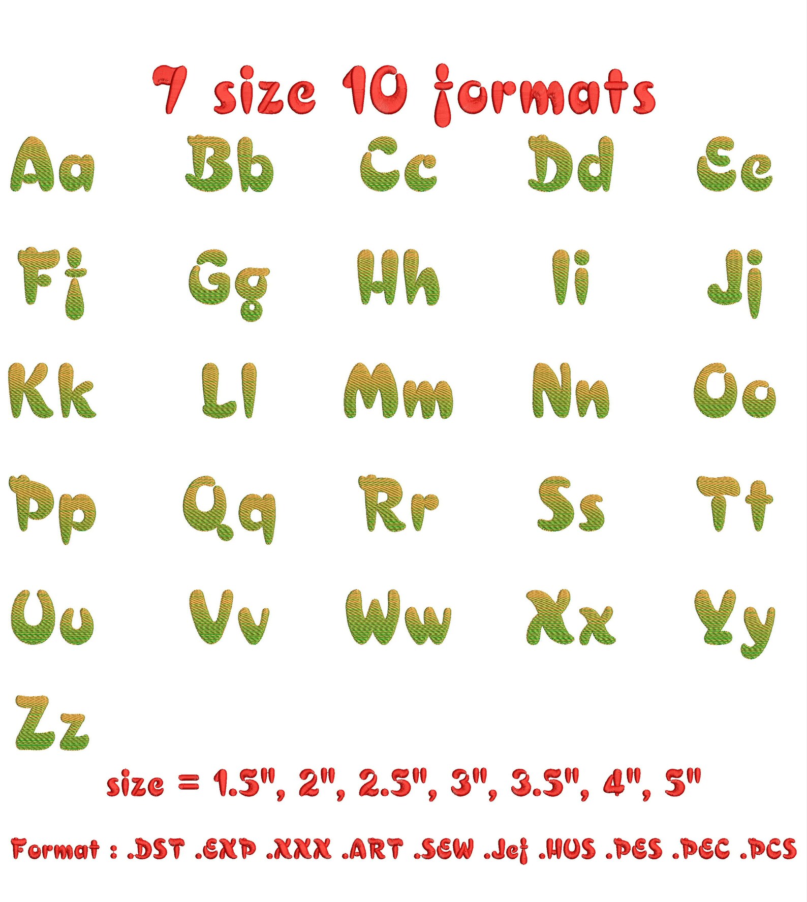 Croissant Blending Embroidery Fonts Machine Embroidery Designs Monogram ...