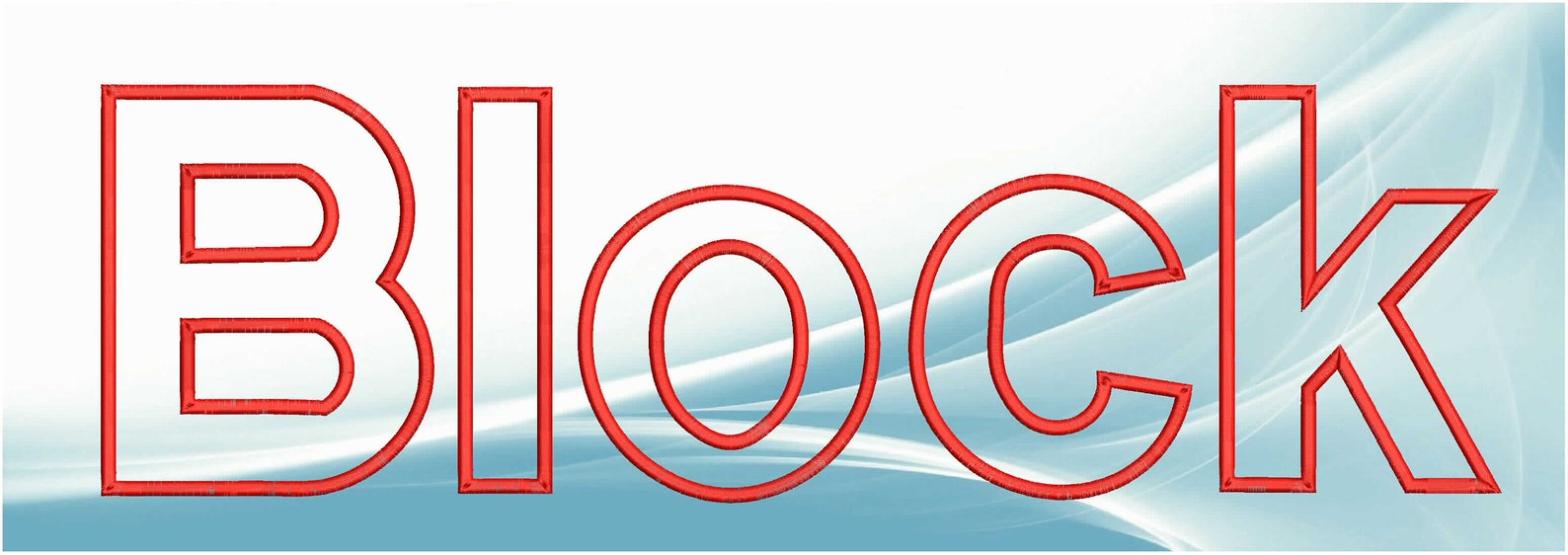 Block Applique Font Embroidery Designs Machine Embroidery Designs ...