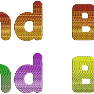Round Block Blending Embroidery Fonts Machine Embroidery Designs ...