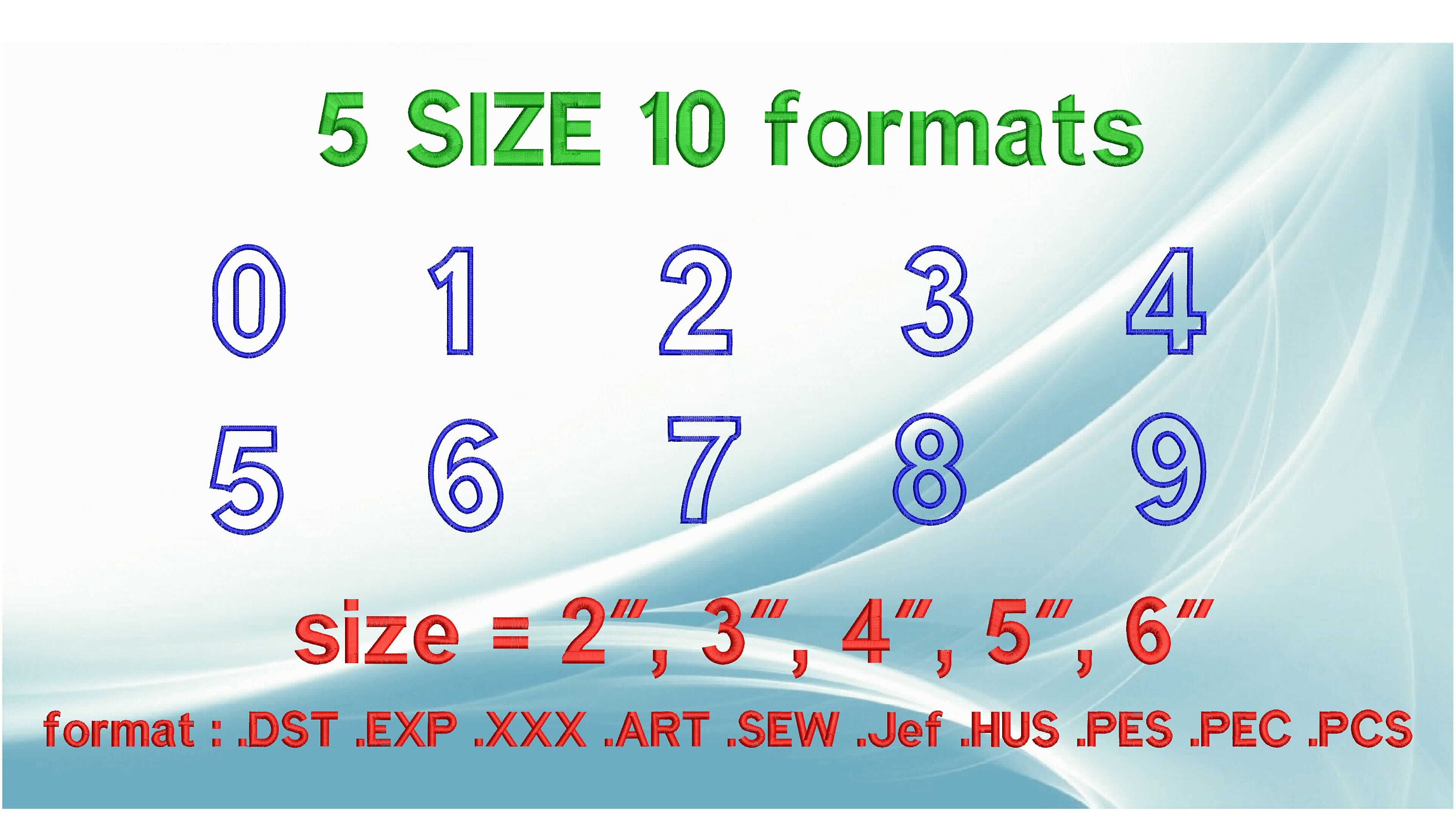 Block Applique Font Embroidery Designs Machine Embroidery - Etsy