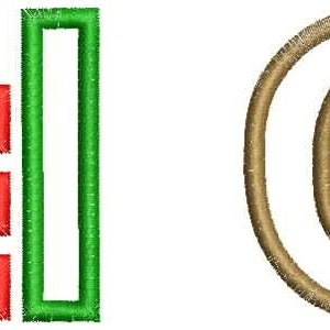 Handel Gothic Applique Font Embroidery Designs Machine Embroidery ...