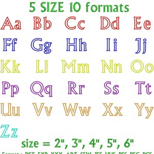 Flares Applique Font Embroidery Designs Machine Embroidery Designs ...