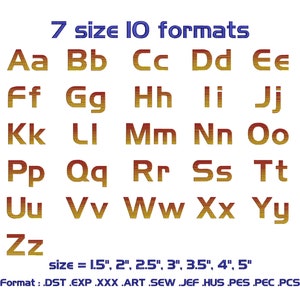 Handel Gothic Blending Embroidery Fonts Machine Embroidery Designs ...