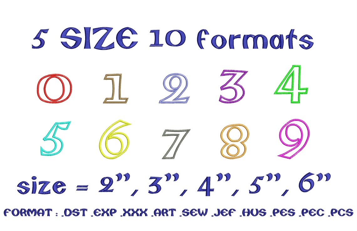 Columbo Applique Font Embroidery Designs Machine Embroidery | Etsy