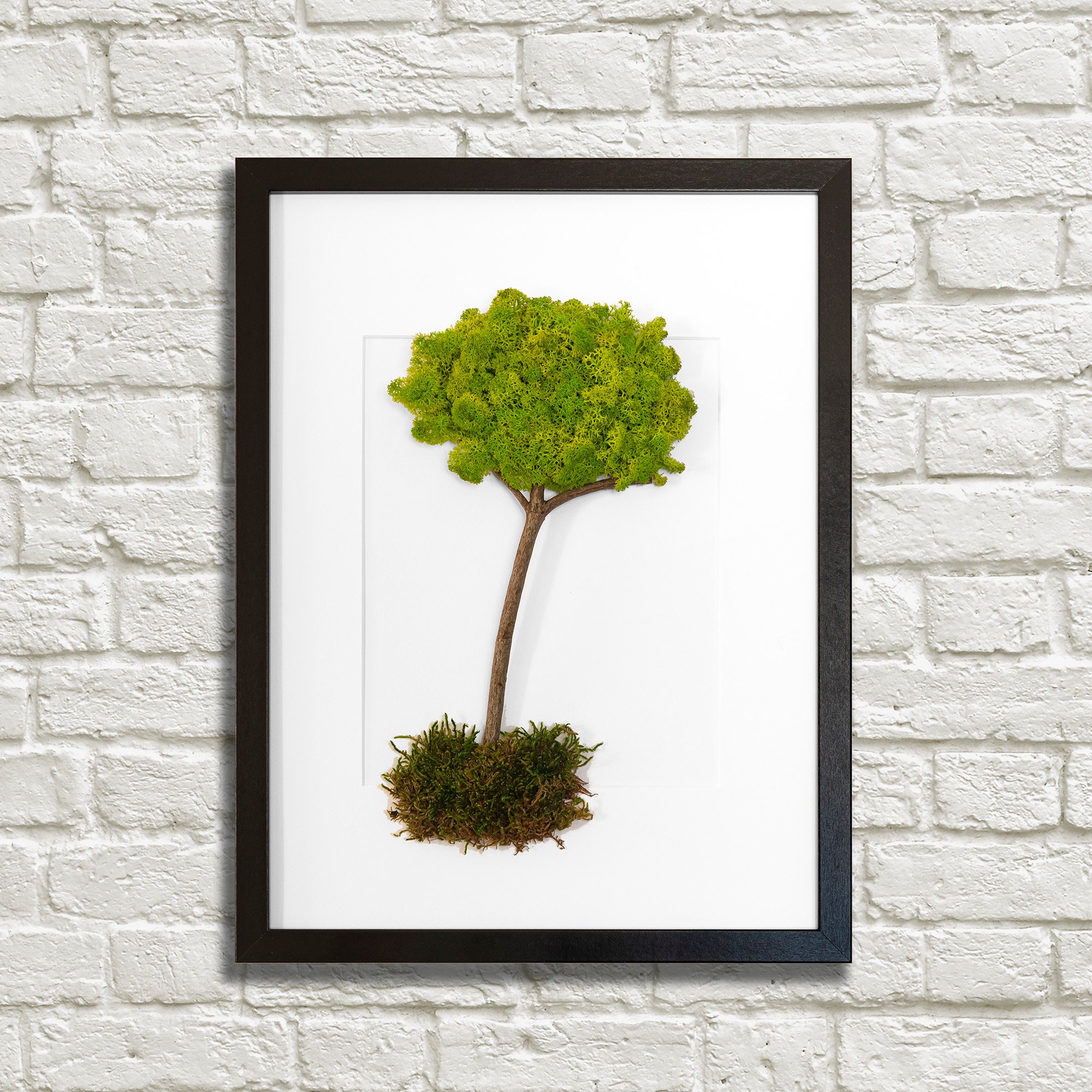 Nature Wall Art Tree 16x20 in Custom Frame by Stylish Verde Art - Etsy