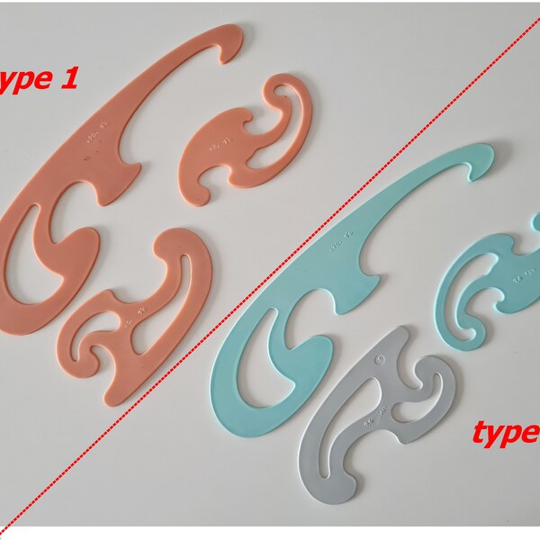 Curve Stencil - Etsy