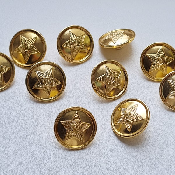 Soviet Army Buttons - Etsy