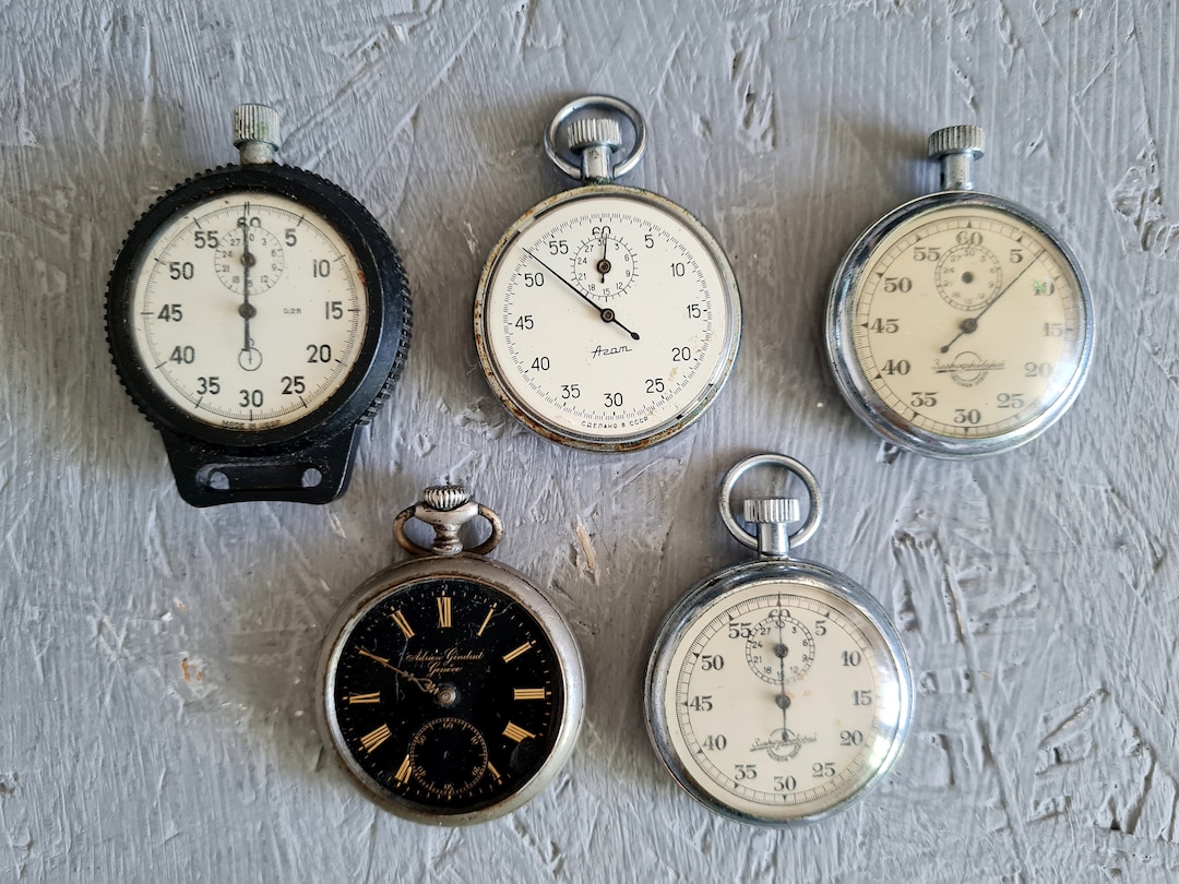 Soviet Vintage Not-working Watches Steampunk Art Watch - Etsy