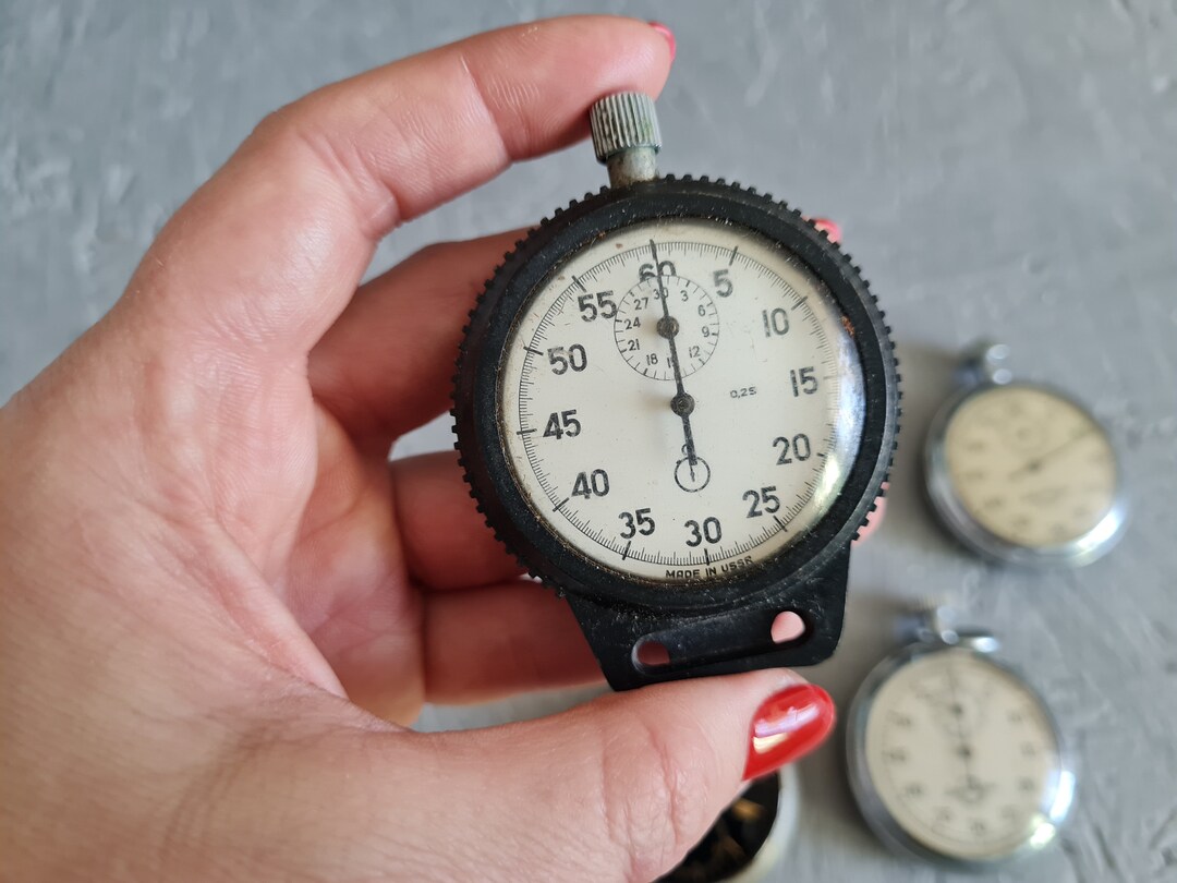 Soviet Vintage Not-working Watches, Steampunk Art, Watch Parts, Soviet Stopwatch, Watch USSR - Etsy