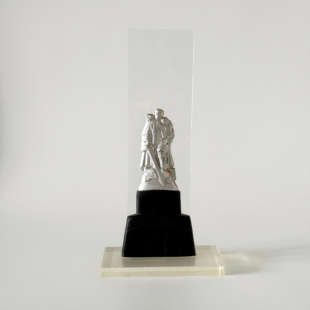 Vintage Soviet “soldier-liberator” Desk Souvenir – Treptower Park ...