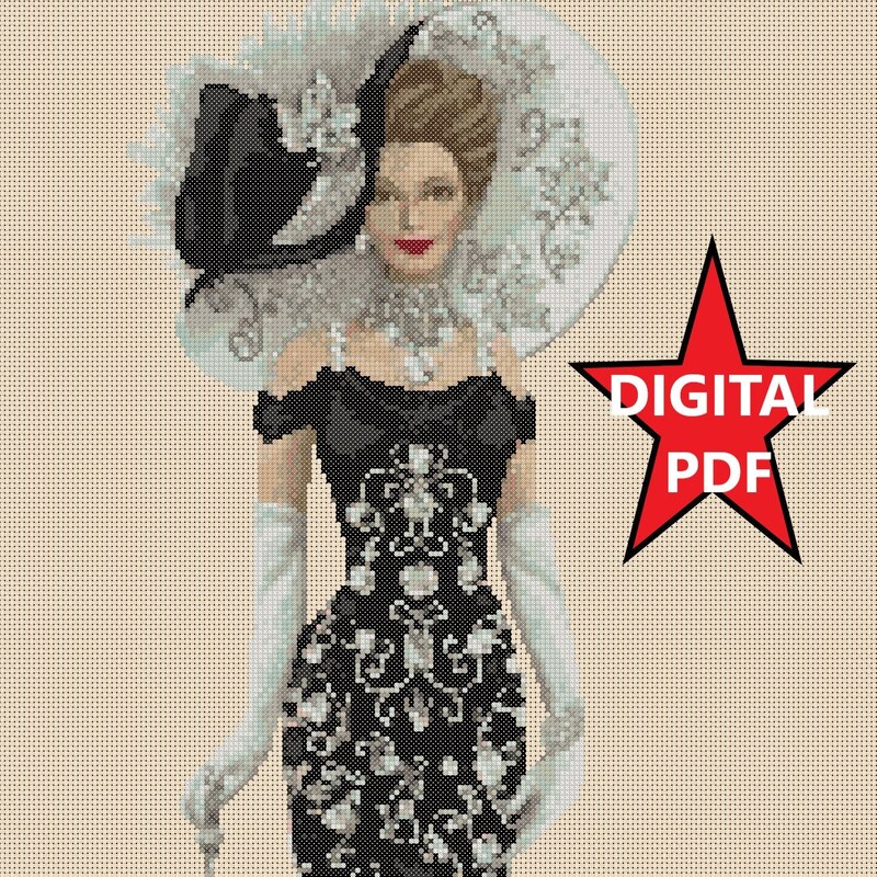 Cross Stitch Dress - Etsy