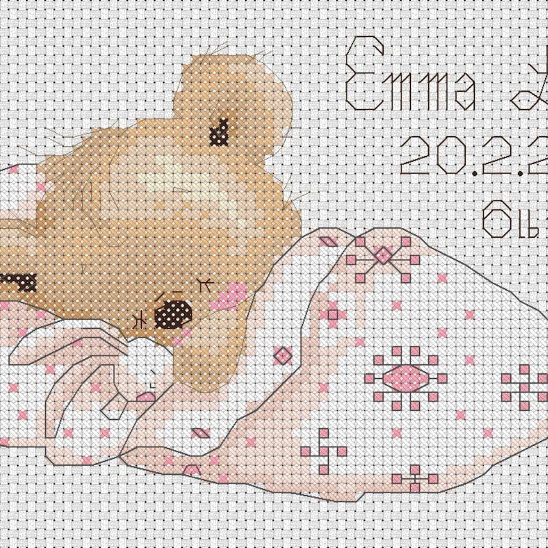 Cross Stitch Blanket - Etsy