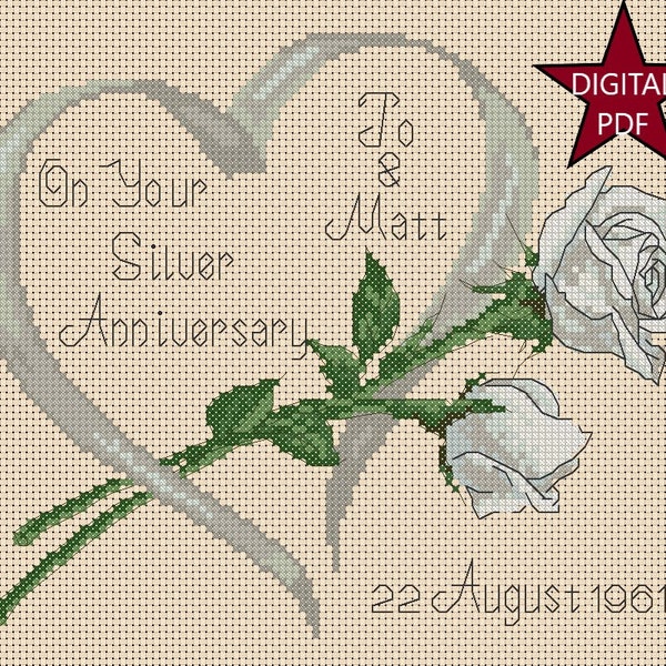 Silver Needle Cross Stitch - Etsy