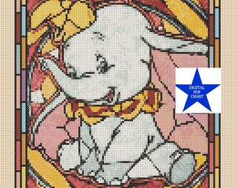 Dumbo Cross Stitch - Etsy