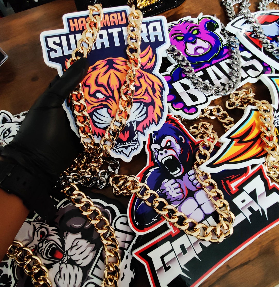 Custom Turnover Chain Custom Swag Chain Custom Shape Chain - Etsy