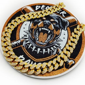 Customizable Medallion Champion Chain | Bling Chain Award | Turnover ...