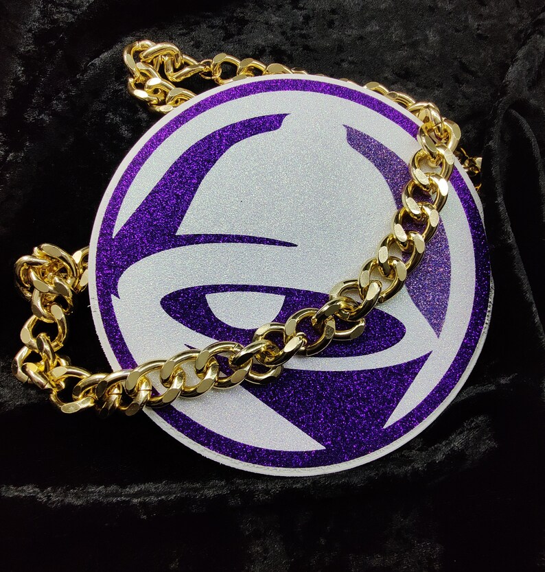 Custom Turnover Chain Medallion Custom Swag Chain Medallion - Etsy