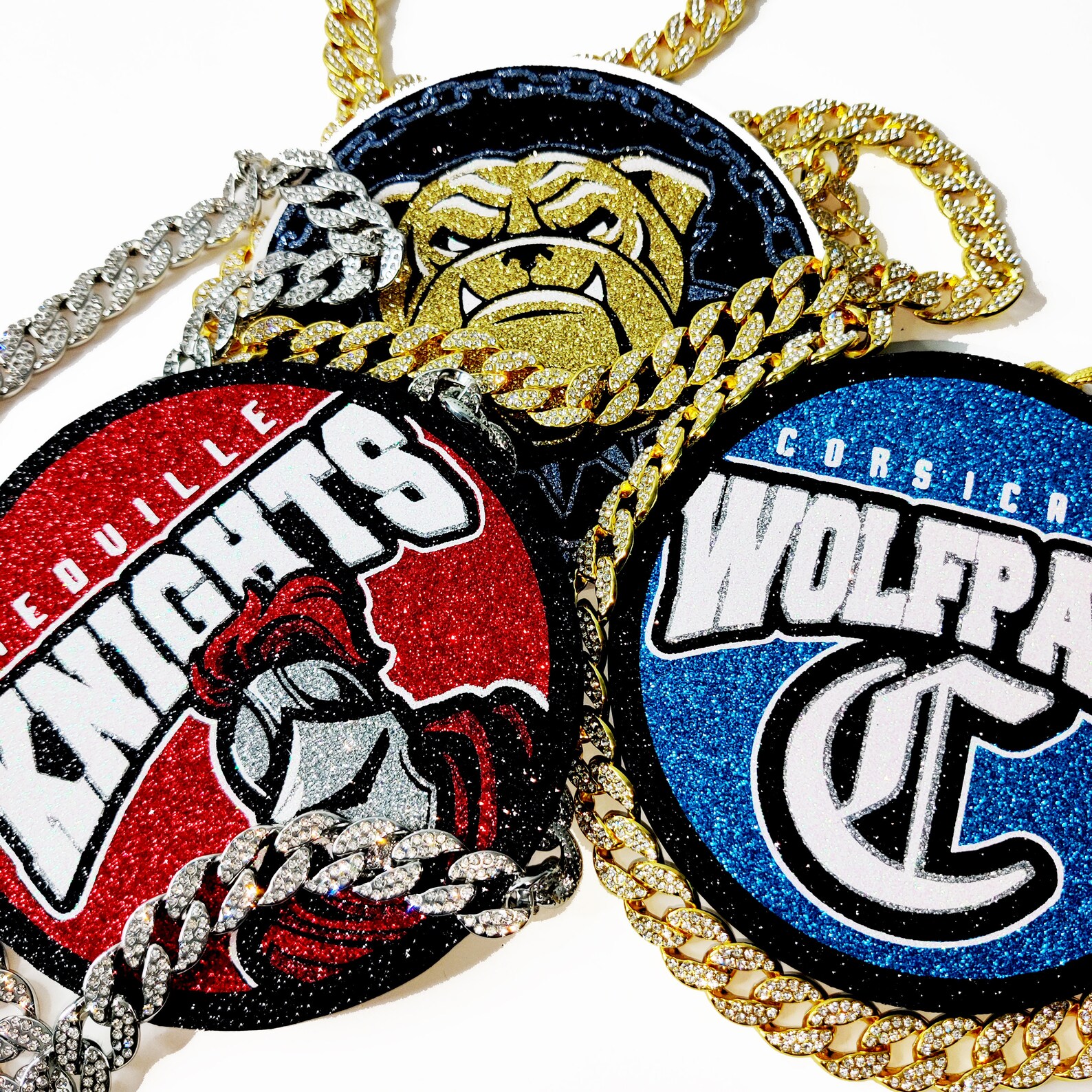 Custom Swag Chain Medallion Custom Turnover Chain Medallion - Etsy