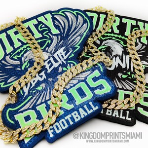 Custom Turnover Chain Custom Swag Chain Custom Shape Chain - Etsy