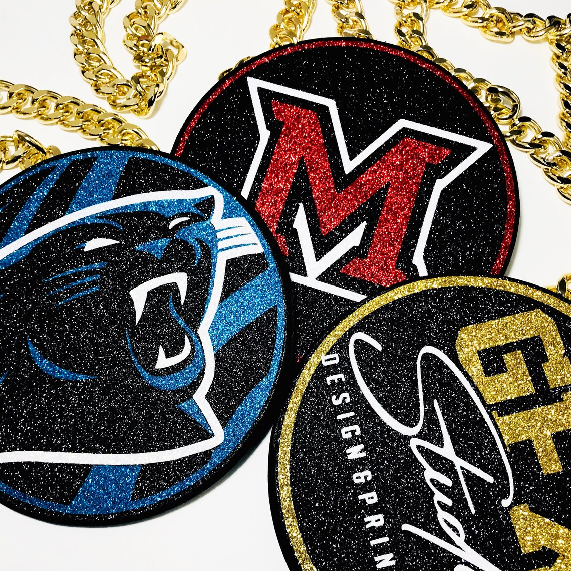 Custom Swag Chain Medallion Custom Turnover Chain Medallion - Etsy