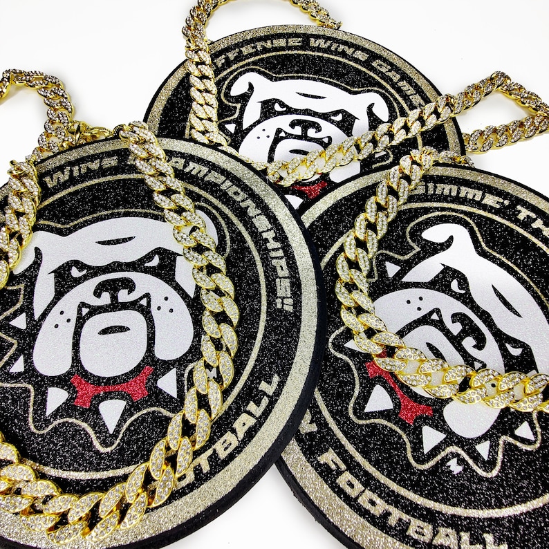 Custom Swag Chain Medallion Custom Turnover Chain Medallion - Etsy