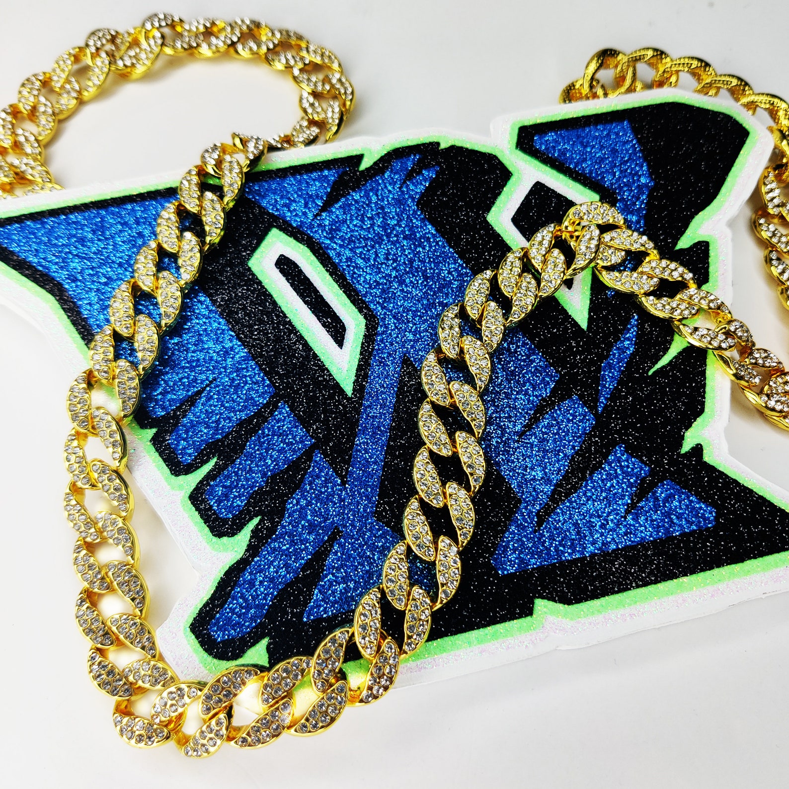 Custom Swag Chain Custom Turnover Chain Custom Shape Chain - Etsy