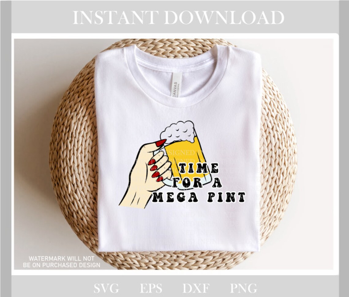 Mega Pint Svgmega Pint Pngbeer Svgbeer Pngmom Svgmama - Etsy