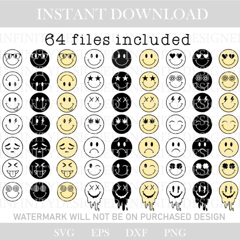 Plotterdatei smiley - Etsy.de