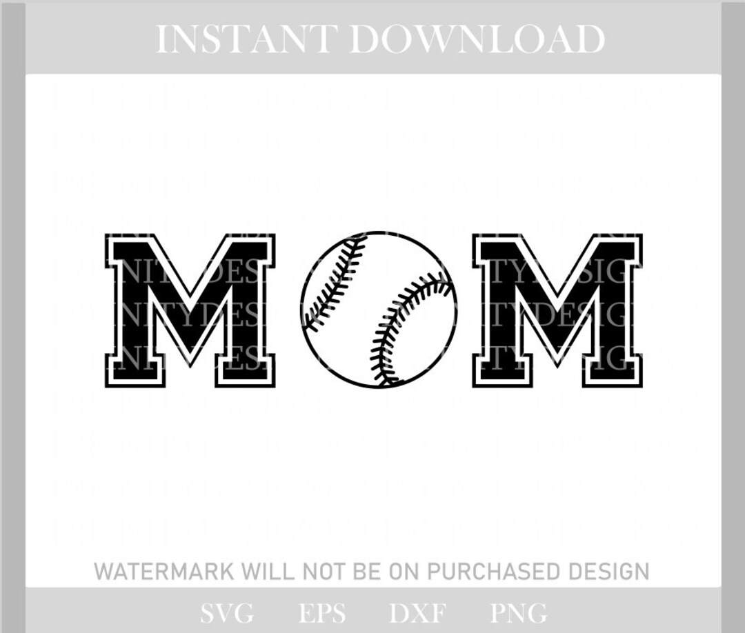 Mom Svg Softball Svg Baseball Svg Softball Mom Svg Baseball Mom Svg Mom