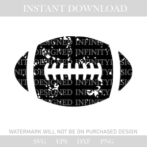 Football Svg,football Printables,sports Svg,distressed Football Svg ...