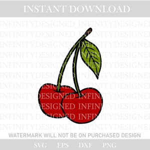 Cherry Svg,cherry Png,cherry Sublimation,cherry Printable,fruit Svg ...