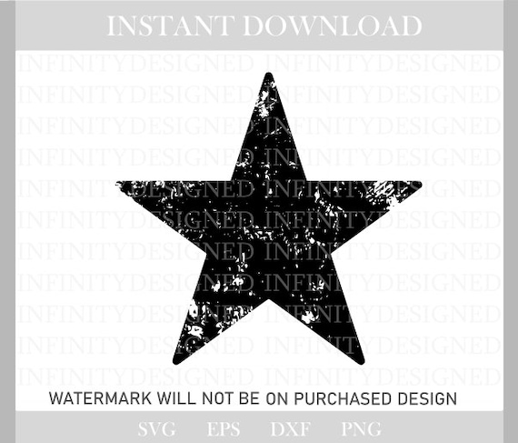 Star Svgstar Printablesdistressed Star Svgdistressed - Etsy