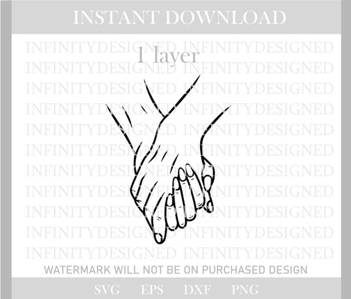 Holding Hands Svghands Svglove Svgholding Hands Pngholding - Etsy