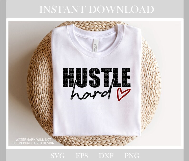 Hustle Svg,boss Svg,motivation Svg,hustle Printable,positive Svg,girl ...