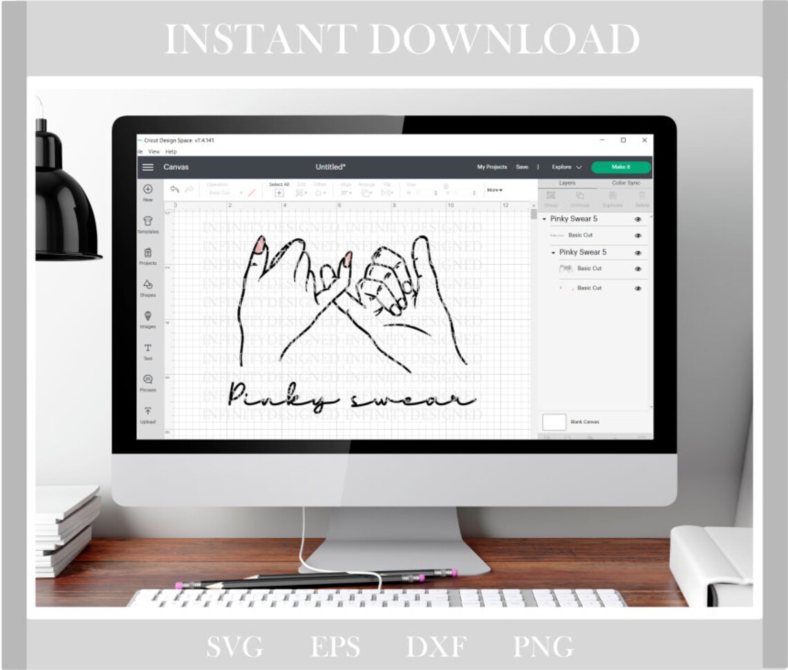 Pinky Swear Svg Pinky Swear Pngpinky Promise Svgpinky - Etsy