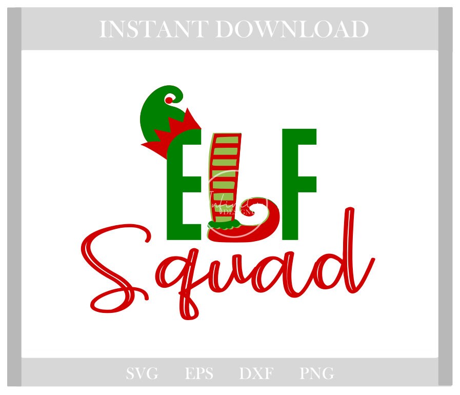 Elf Svg,christmas Svg,elf Squad Svg, Merry Christmas Svg,svg,svg Files ...