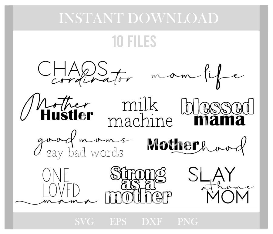 Mom Svggirl Svgmom Svg Filesmama Svglife Svgsvg - Etsy
