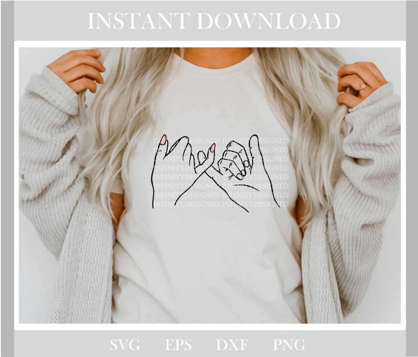 Pinky Swear Svg Pinky Swear Pngpinky Promise Svgpinky - Etsy