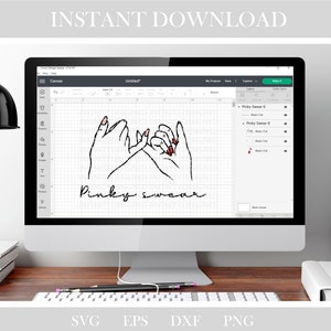 Pinky Swear Svg Pinky Swear Pngpinky Promise Svgpinky - Etsy