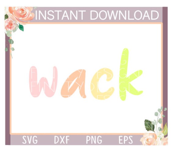 Wack svgso wack svgsvgsvg filessvg files for | Etsy