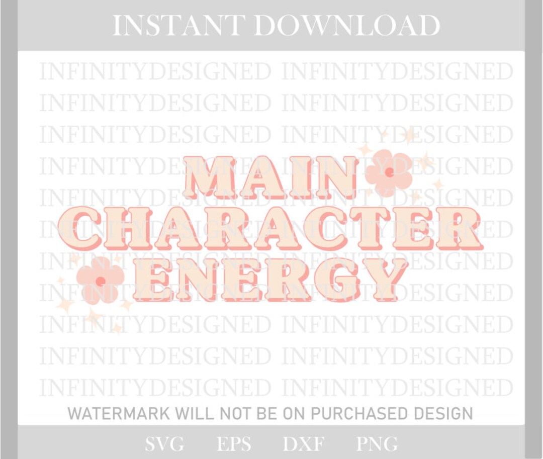 Main Character Svg,main Character Png,svg,svg Files,svg Files for ...