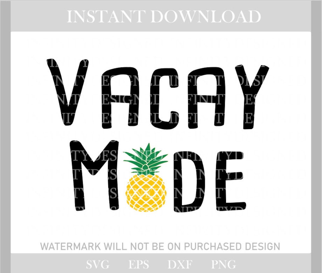 Vacay Svg,vacation Svg,summer Svg,pineapple Svg,beach Svg,paradise Svg ...