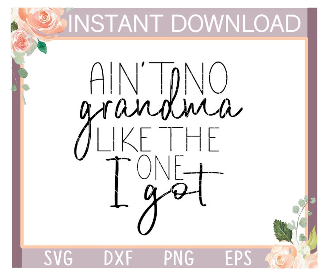 Grandma Svggranny Svgblessed Svgsvgsvg Filessvg Files for - Etsy