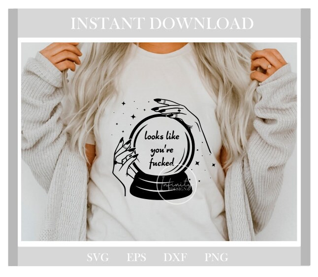 Witch Svg,crytals Svg,healing Svg,crystal Ball Svg,witchy Woman Svg,svg ...