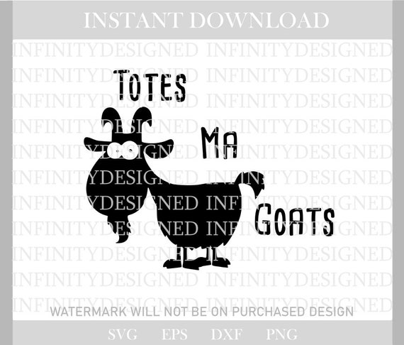 Totes Svgtotebag Svggoat Svggoat Printablesvg Sayingssvg | Etsy