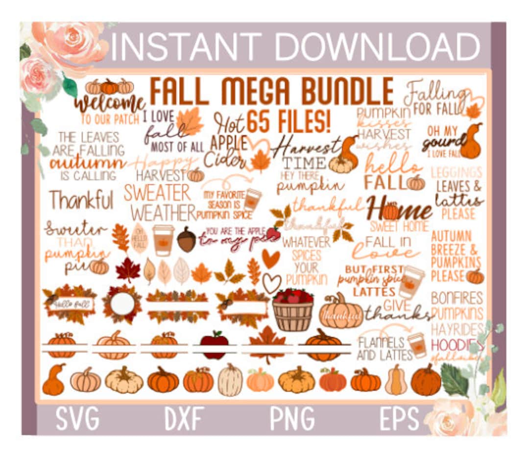 Fall Svg,fall Printables,autumn Svg,autumn Printables,svg Files,svg ...
