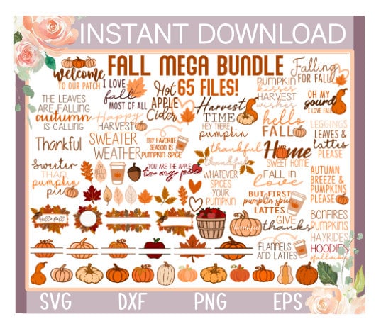 Fall Svg,fall Printables,autumn Svg,autumn Printables,svg Files,svg ...