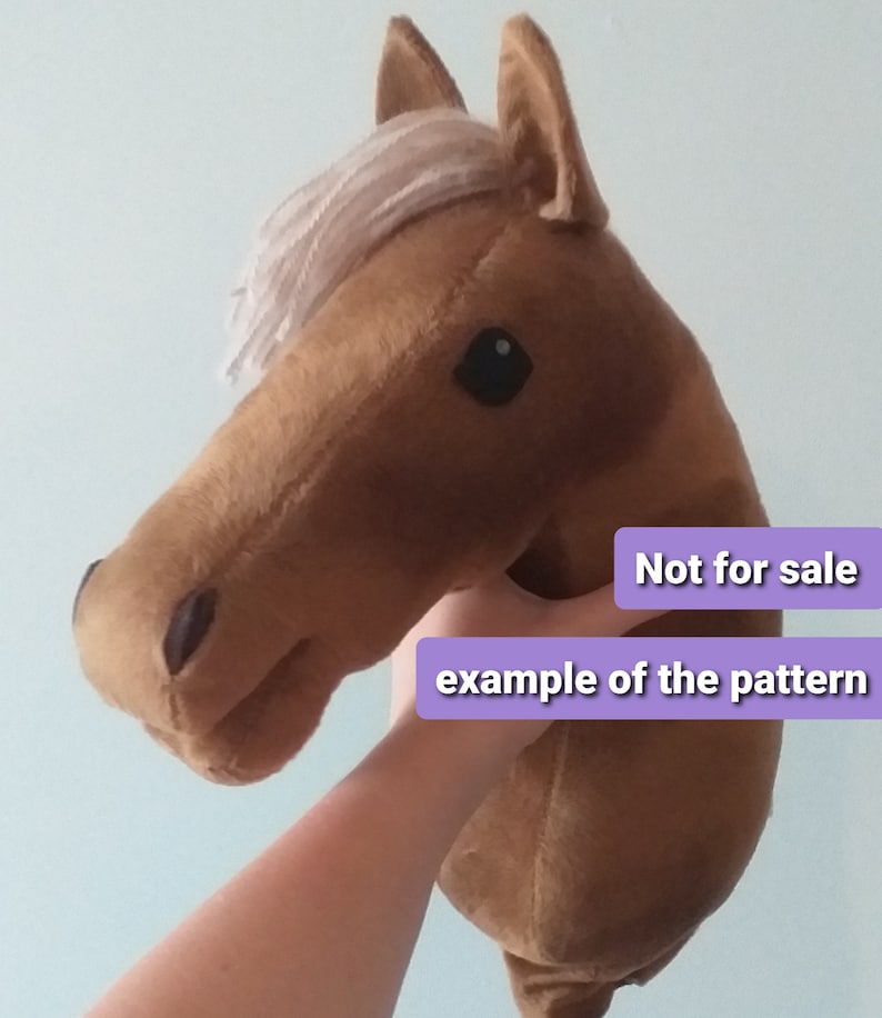 Hobby Horse Pattern Pdf / Hobbyhorse / Hobbyhorse Template / Hobby Horse Schablone / Sewing ...